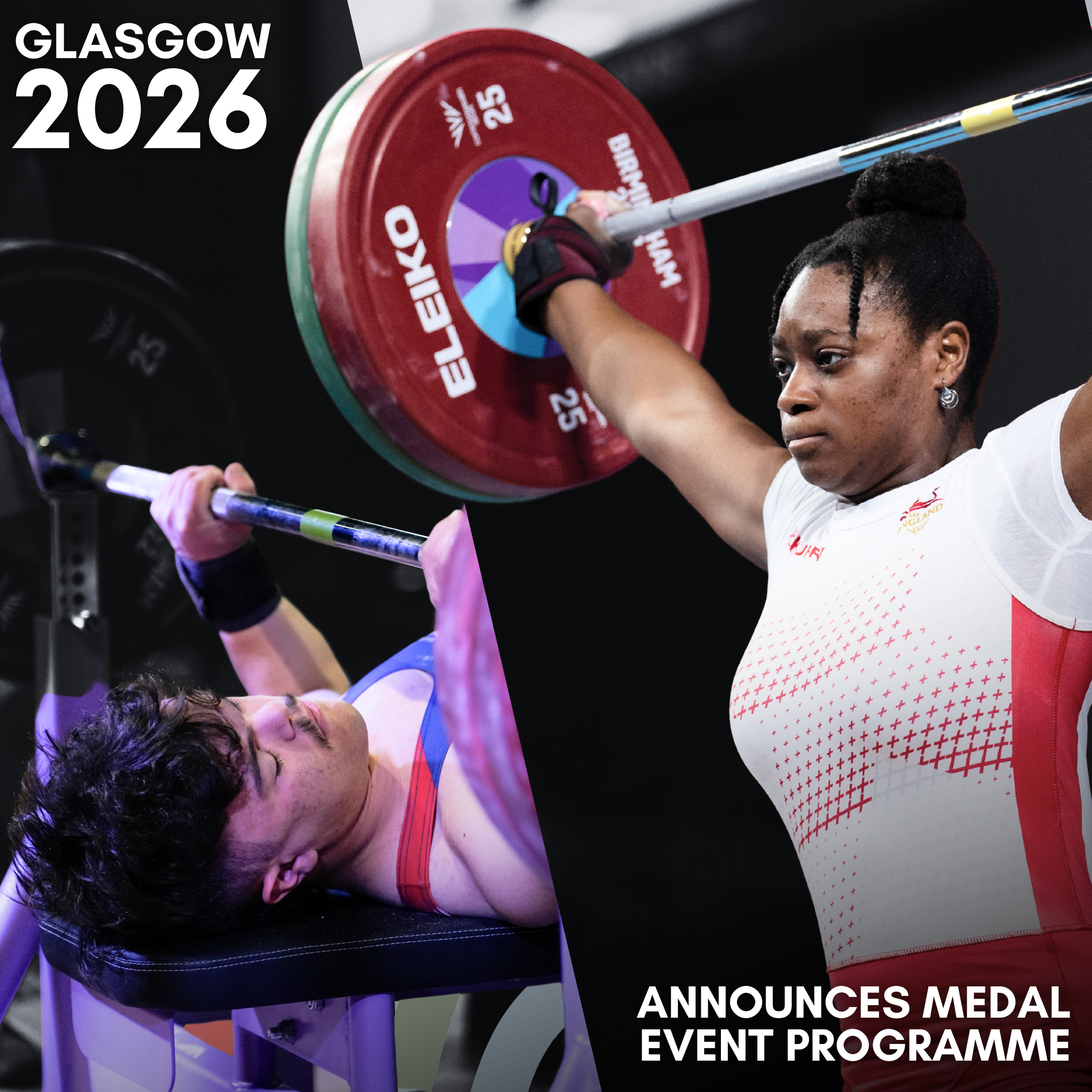 Glasgow 2026 Announces Medal Event Programme - British Weight Lifting